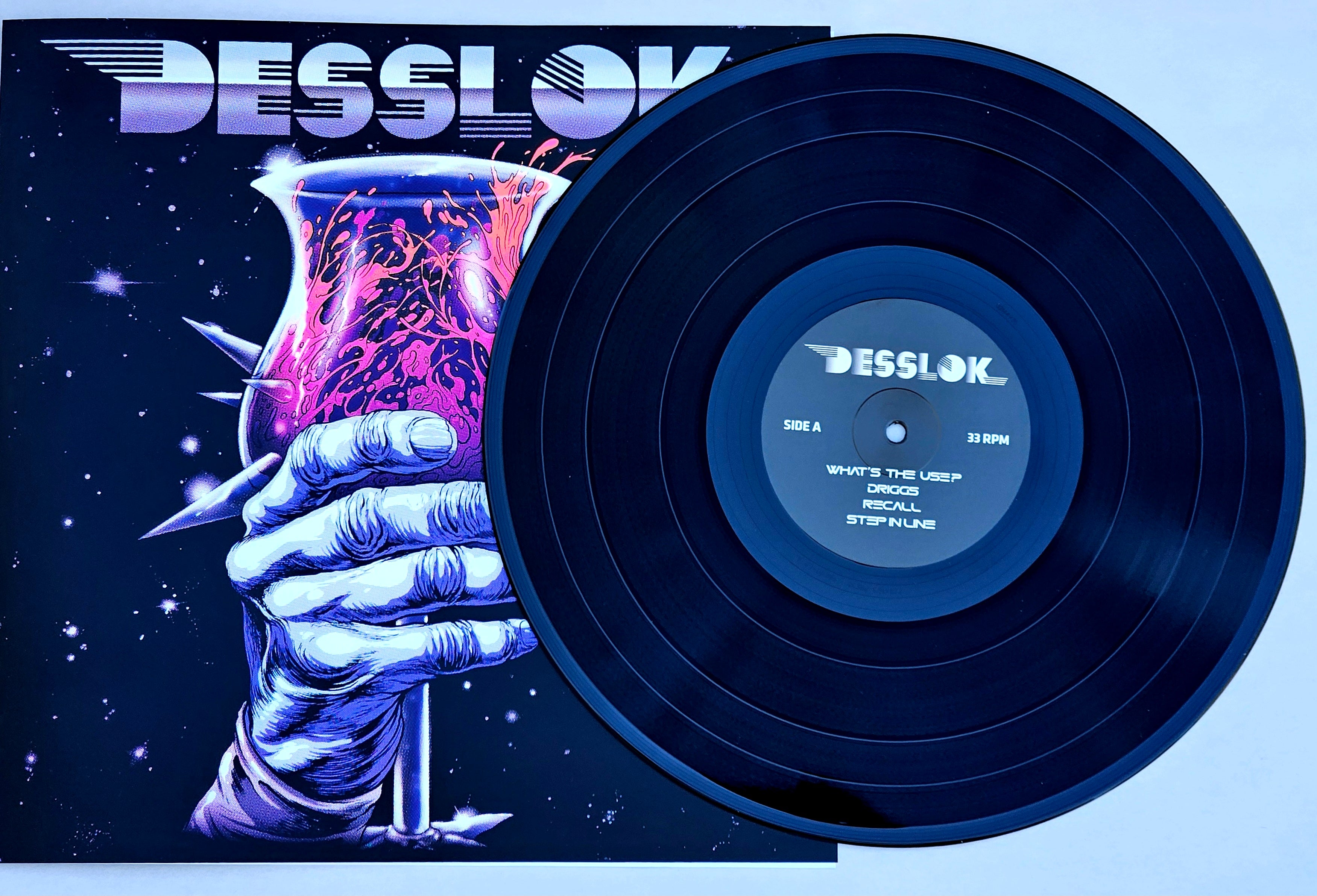 Desslok - Debut LP on Black Vinyl – Blixt Merchandise