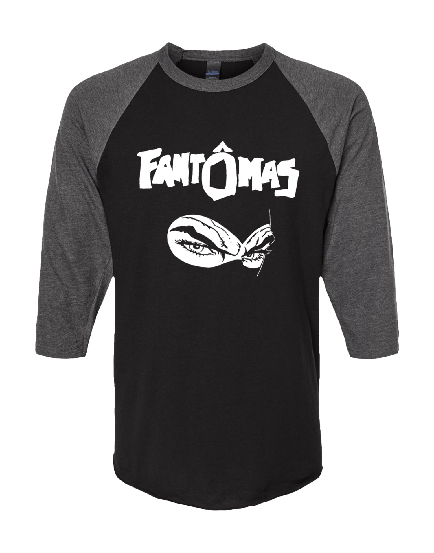 Fantomas - Fantomas 3/4 sleeve Raglan shirt – Blixt Merchandise