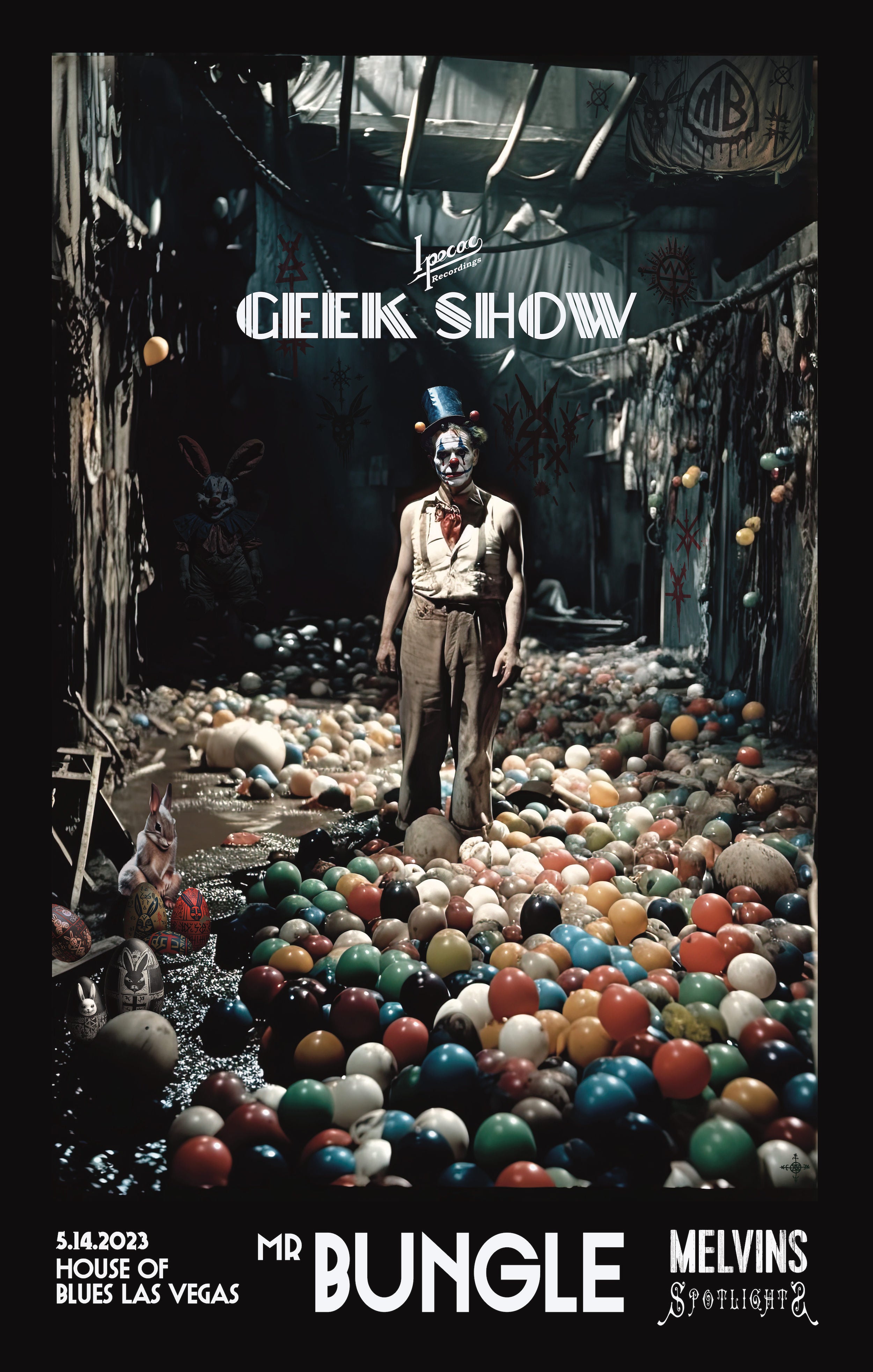 Mr Bungle Las Vegas Poster - Signed – Blixt Merchandise