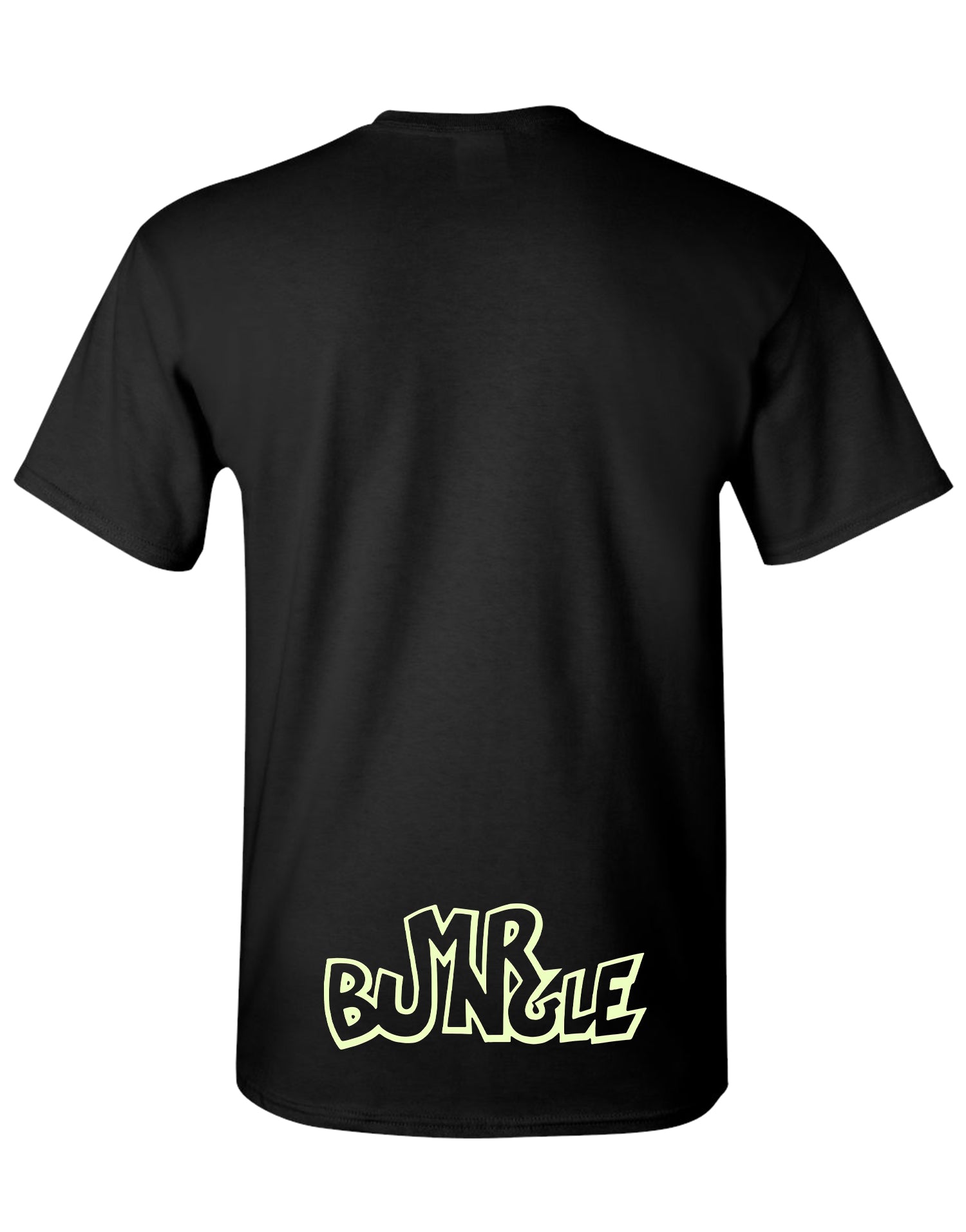 Mr Bungle Glow In The Dark Bunny Mens Black T-Shirt – Blixt Merchandise