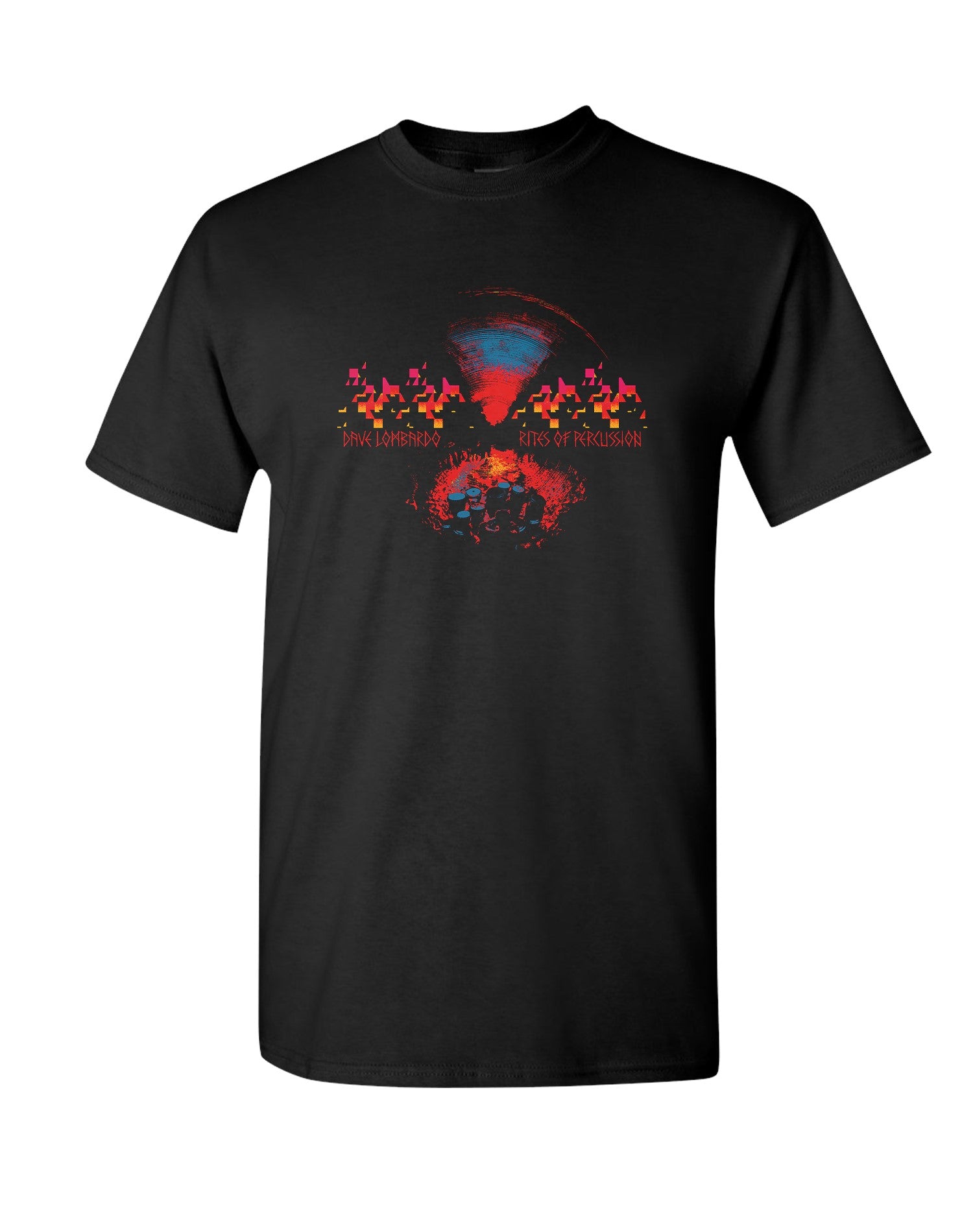 DAVE LOMBARDO - RITES OF PERCUSSION BLACK T-SHIRT – Blixt Merchandise