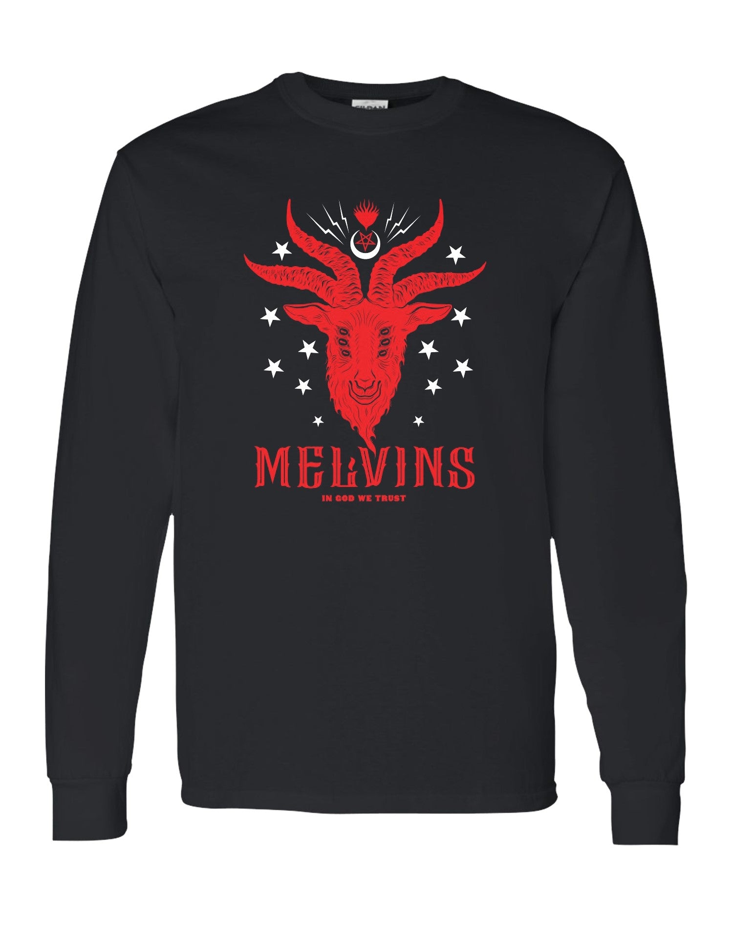 MELVINS GOAT BLACK LONGSLEEVE SHIRT – Blixt Merchandise