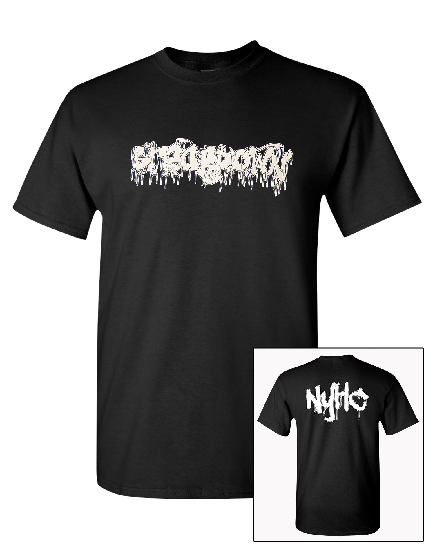 BREAKDOWN DRIPPING GRAFFITI TEE – Blixt Merchandise