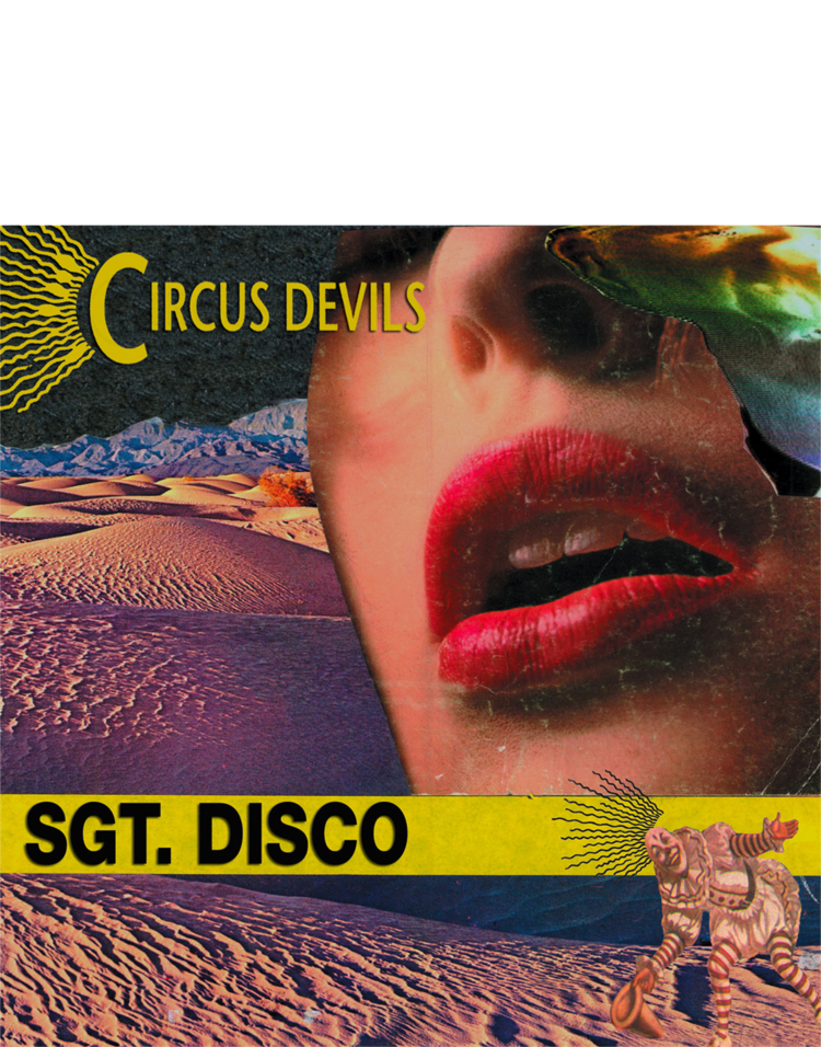 CIRCUS DEVILS - SGT. DISCO CD (2007) – Blixt Merchandise