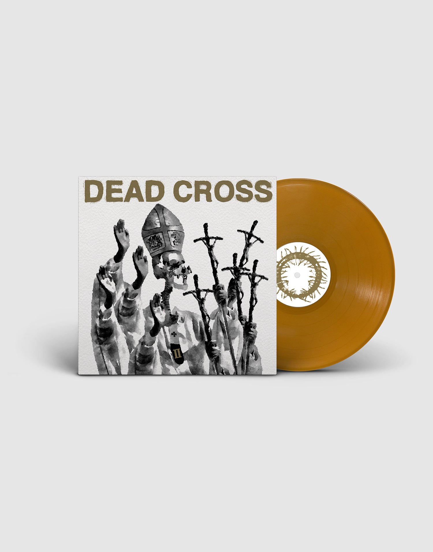 Dead Cross II - Counterfeit Gold Vinyl - 140gr LP in leather-type jack ...