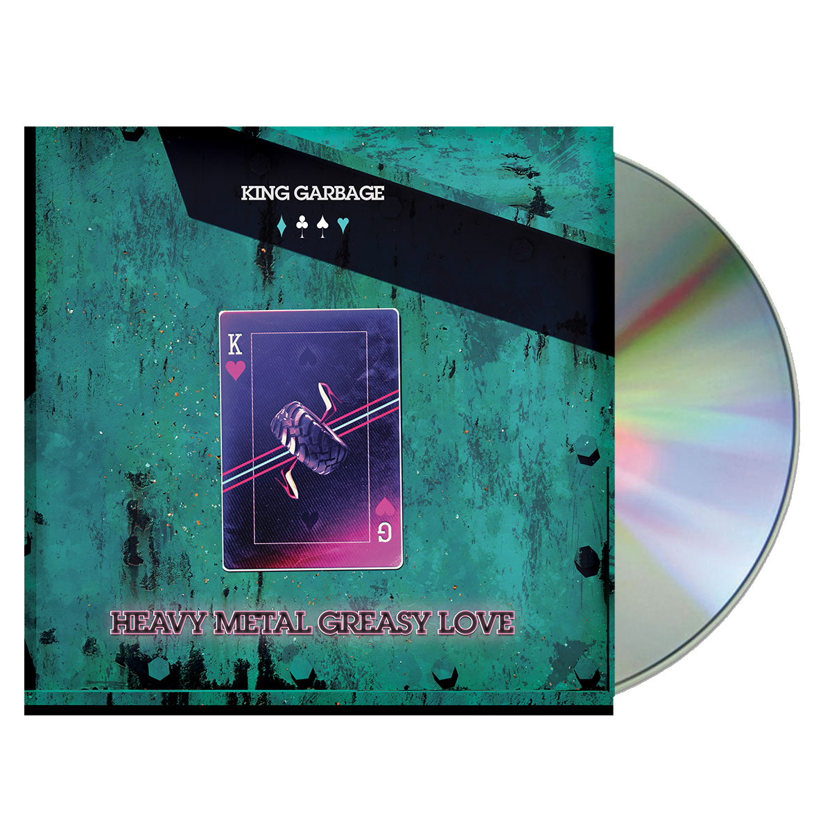 King Garbage: Heavy Metal Greasy Love - CD – Blixt Merchandise
