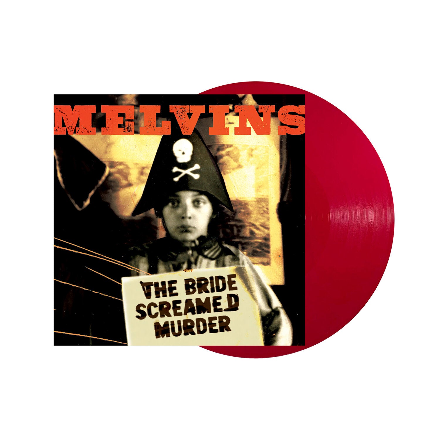 MELVINS - THE BRIDE SCREAMED MURDER - APPLE RED VINYL – Blixt Merchandise