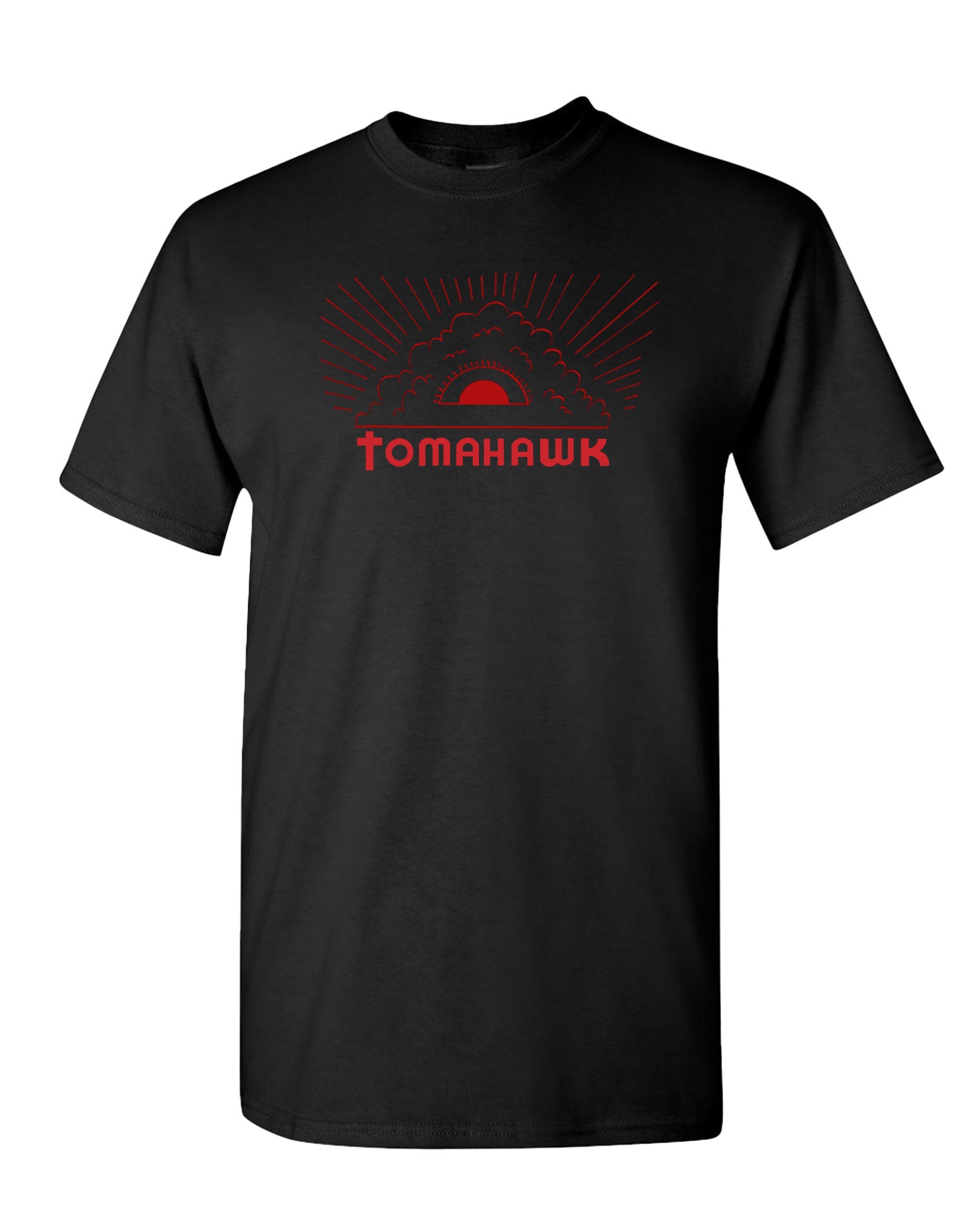 TOMAHAWK - ODDFELLOWS BLACK T-SHIRT – Blixt Merchandise