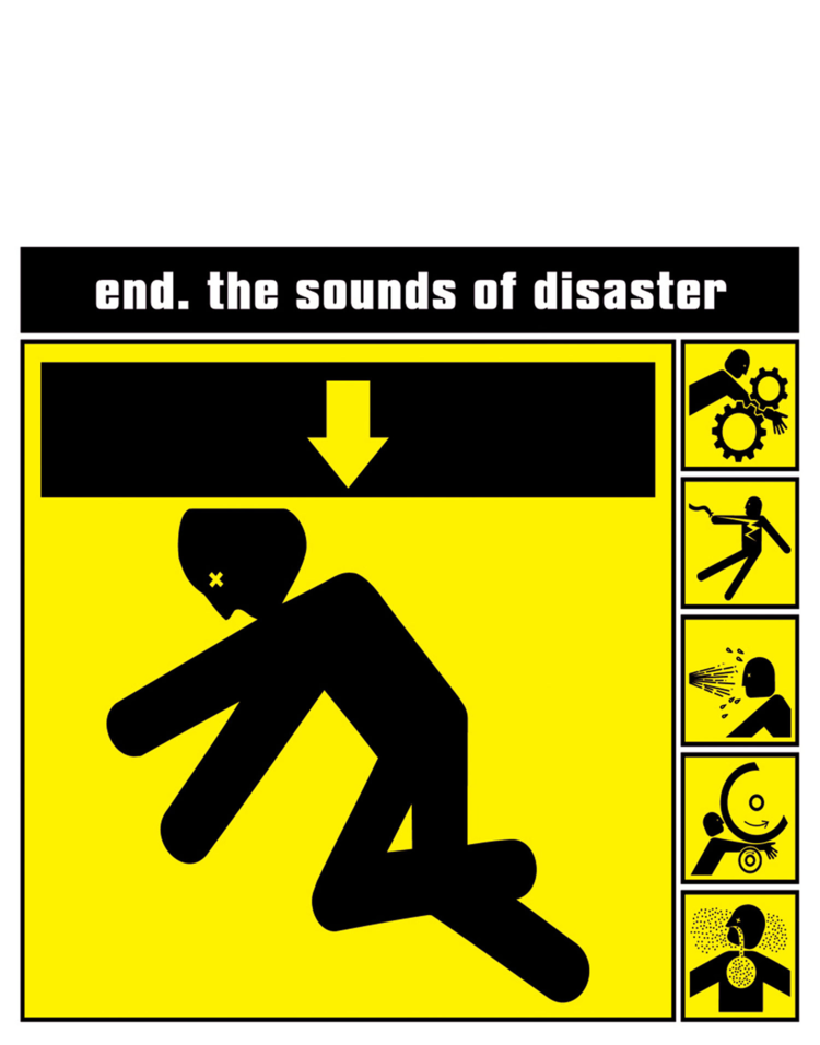 THE END - THE SOUNDS OF DISASTER CD (2004) – Blixt Merchandise